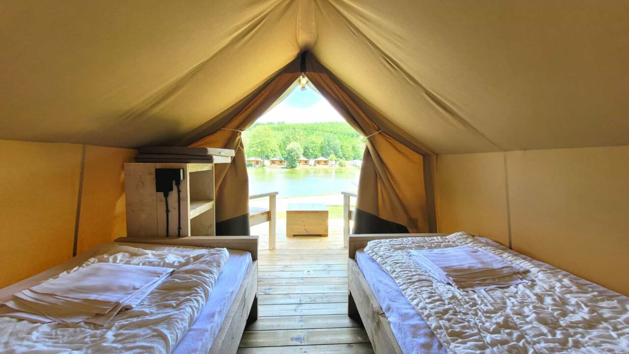 Mini tente safari - Camping Le Val de l'Aisne